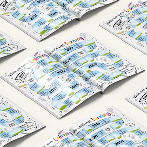 School Yearbook Sketchbook Style, Elementary School Yearbook, Primary ...