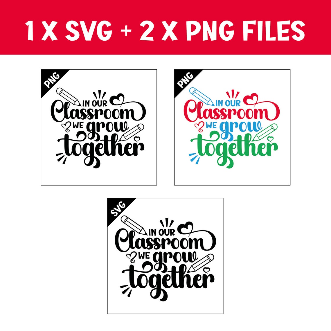 In Our Classroom We Grow Together, Teacher Appreciation, Gift for ...