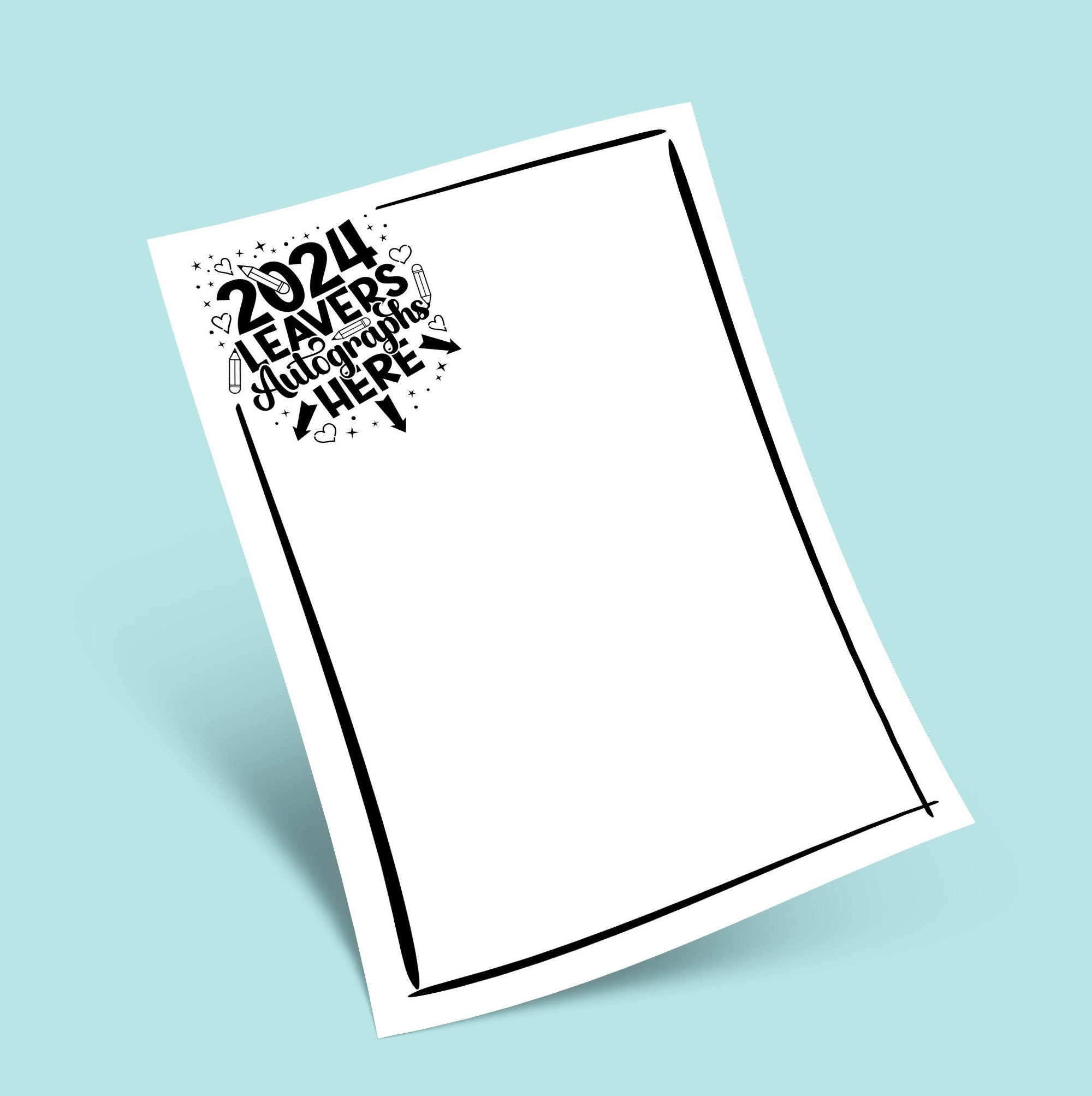 School Leavers Autographs, Last Day of School, 2024 Leavers Friends ...