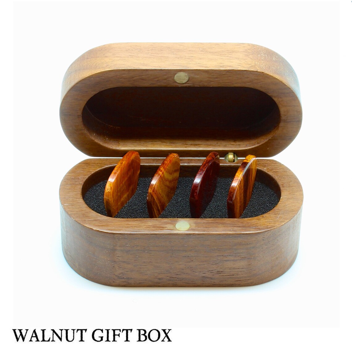 4 Jazz III Exotic Timber Guitar Picks Ebony Haldu Padauk & | Etsy