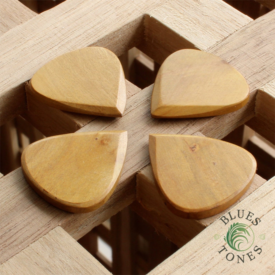 4 Jazz III Exotic Timber Guitar Picks Ebony Haldu Padauk & | Etsy