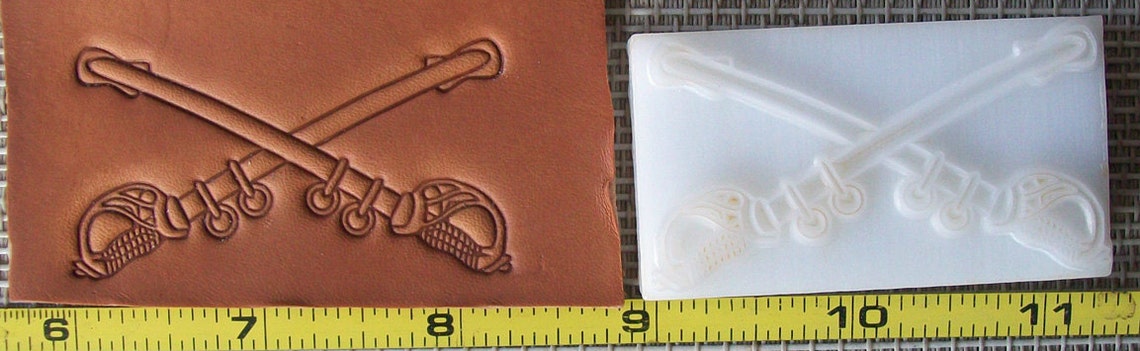 Custom Leather Stamp or Leather Embossing Die under 2 | Etsy