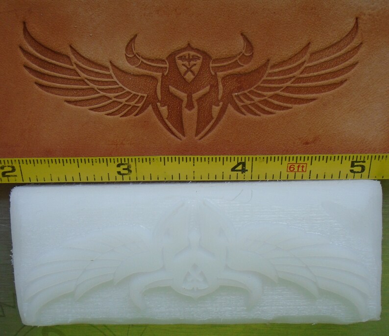 Custom Leather Stamp or Leather Embossing Die - Long Size - Etsy