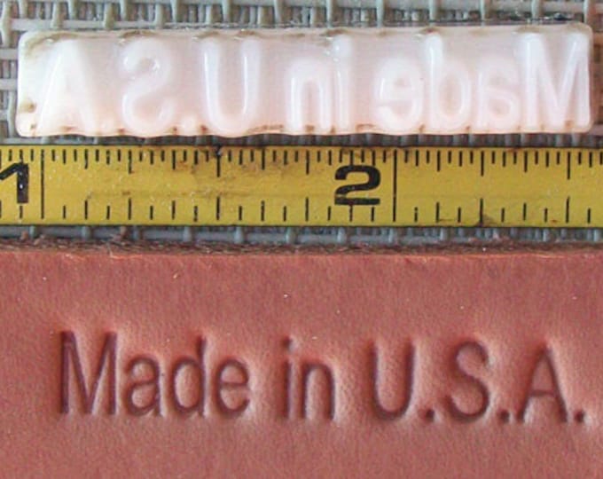 Custom Leather Stamp or Leather Embossing Die Long Size - Etsy