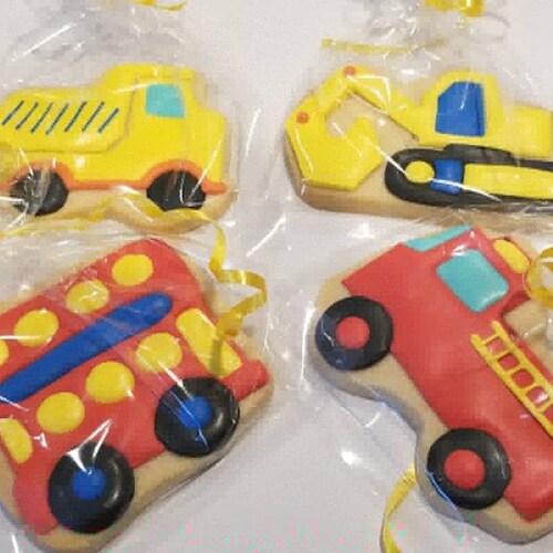 Construction Dump Truck Cookies 1 Dozen - Etsy