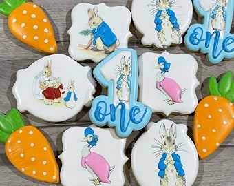 Peter Rabbit Cookies - Etsy