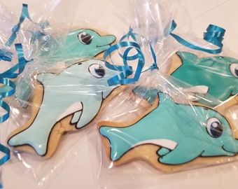 Dolphin Cookies - Etsy