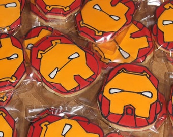 Iron Man Cookies - Etsy