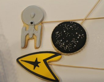 Star Trek Cookies - Etsy