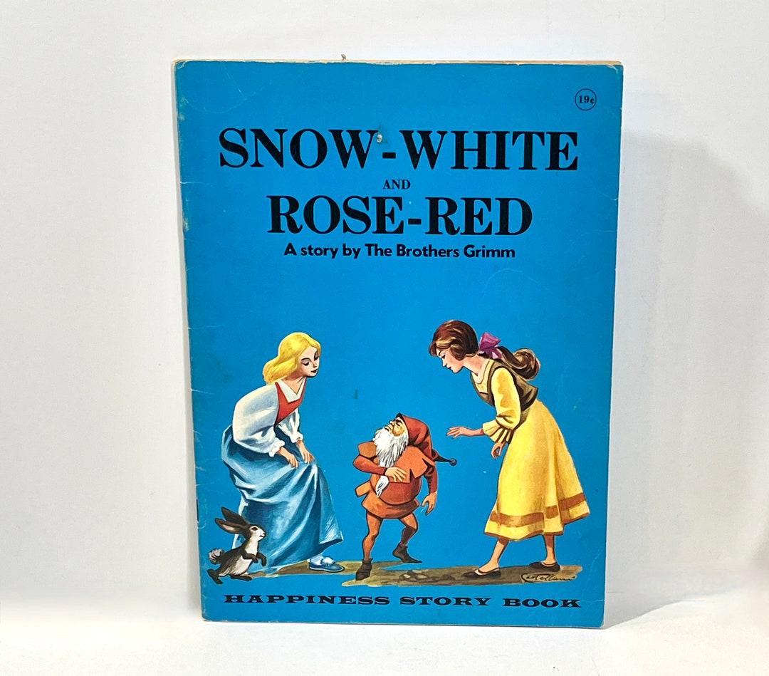Vintage Fairy Tale, Snow White, Rose Red, 1968 Storybook, Pictures by ...
