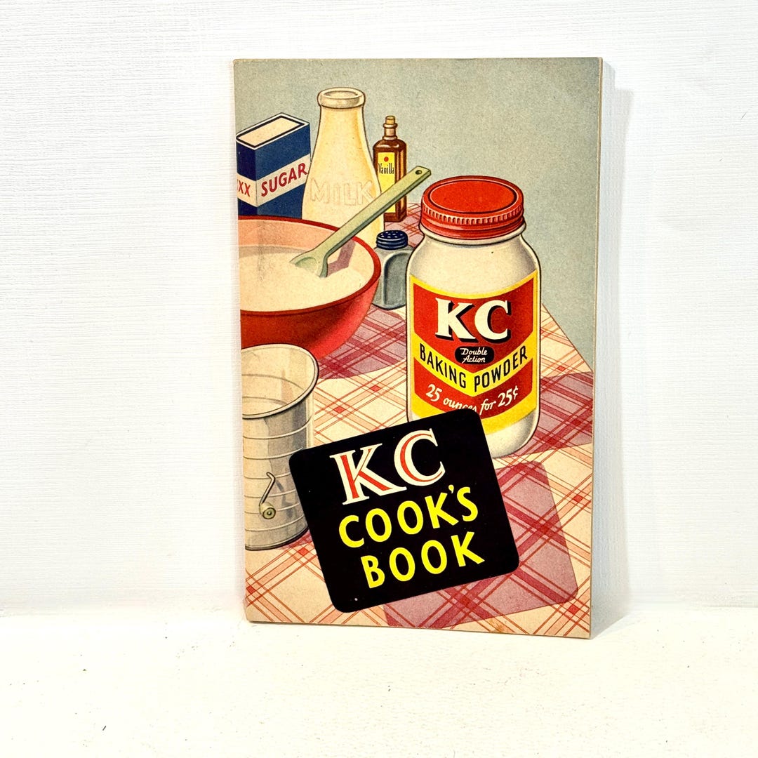 Vintage KC Baking Powder Cookbook, 1930s Recipe Book - Etsy