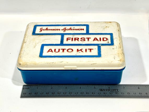 Vintage Medical, Johnson Johnson, First Aid Auto Kit,… - Gem