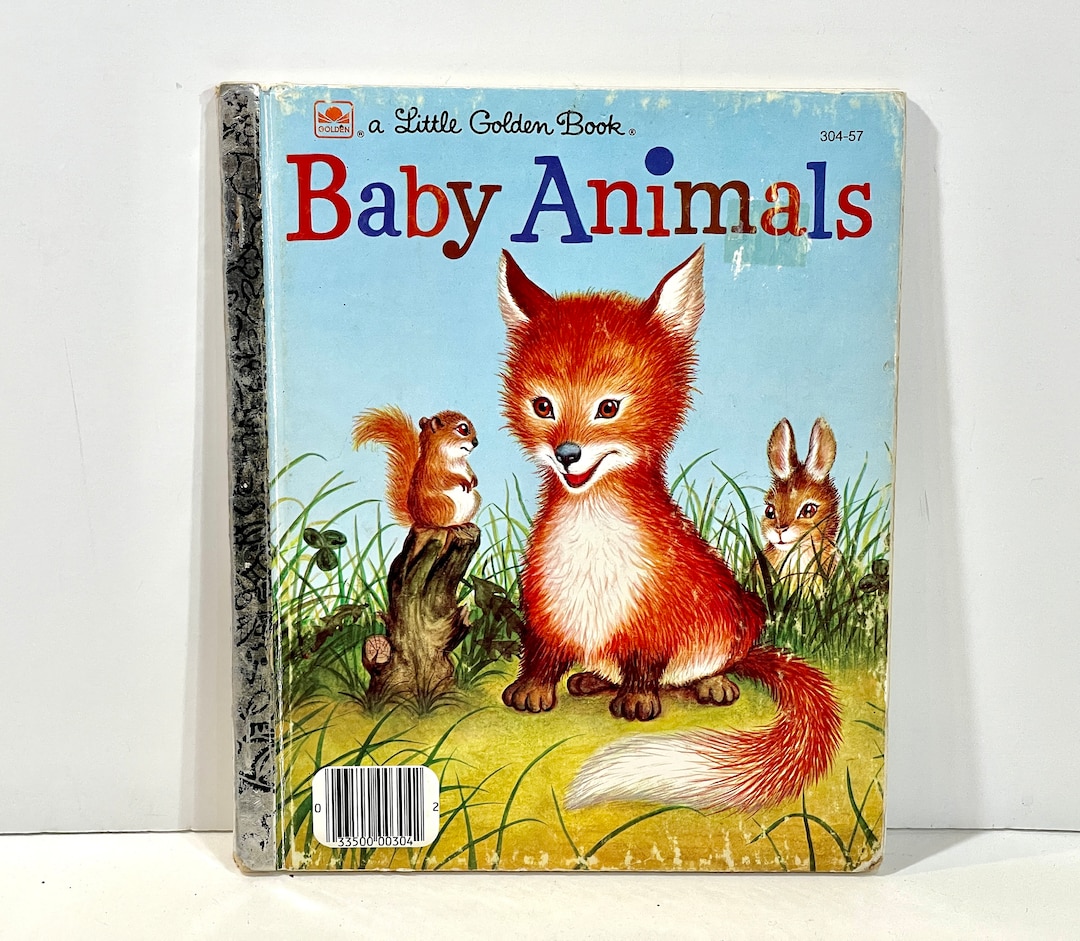 Vintage Storybook, Baby Animals, Little Golden Book, Garth Williams ...