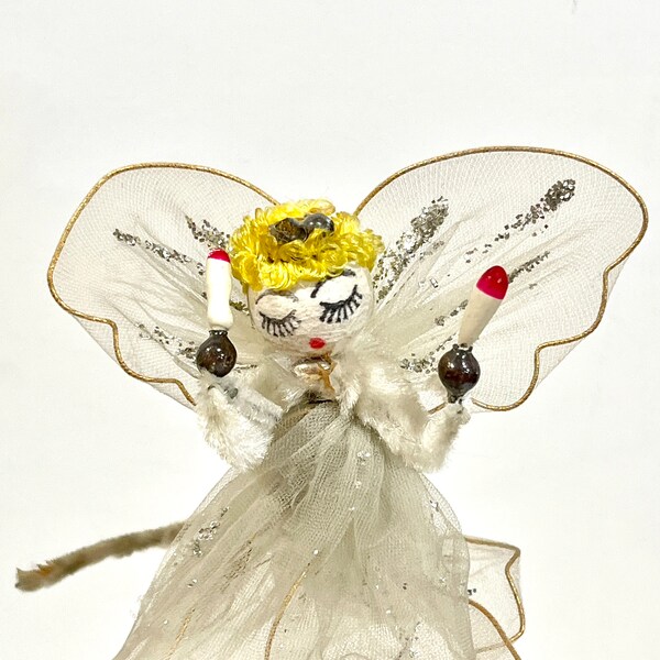 Spun Cotton Angels - Etsy