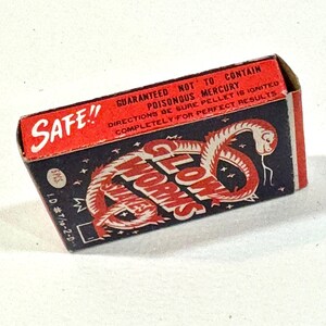 Vintage Fireworks, Glow Worm Snakes, EMPTY BOX, 4th of July, RETRO ...