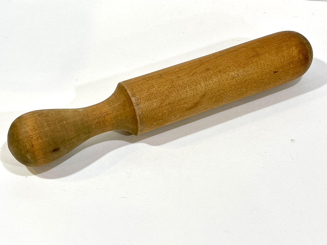Vintage Wood Masher, Pestle Grinder, Muddler Kitchen Tool, Farmhouse Kitchen, Knob Handle ...