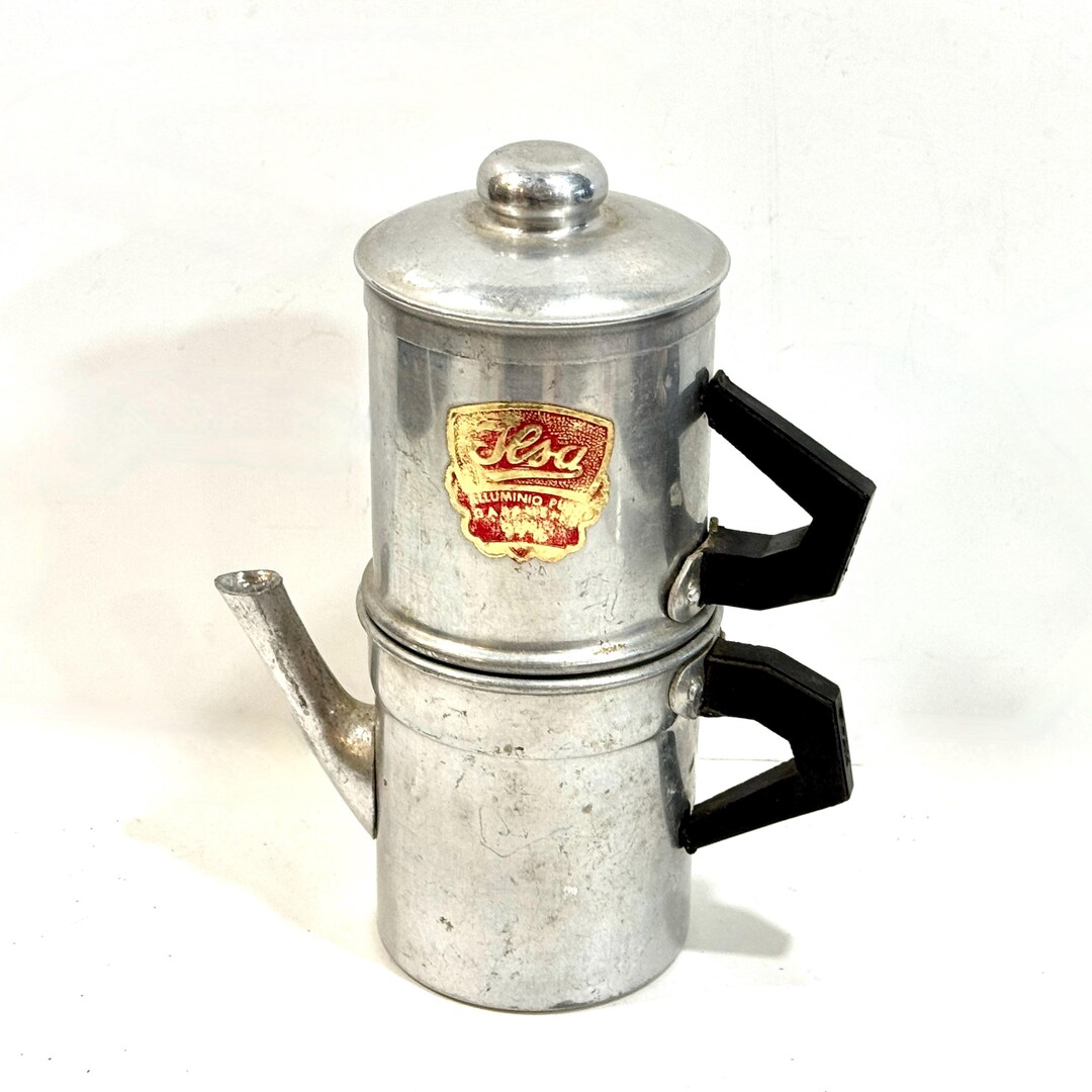 Neapolitan Italian Caffe' Espresso Stovetop.flip Drip, Coffee Maker ...