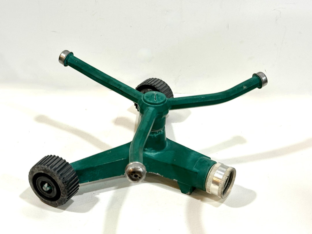 Vintage Garden, Nelson Sprinkler, Spinning Rotating, Metal Sprinkler, 3 ...