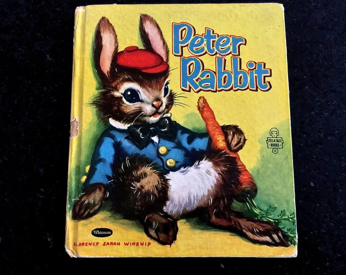 Vintage Peter Rabbit, Children's Book, Illustrated by Florence Sarah ...