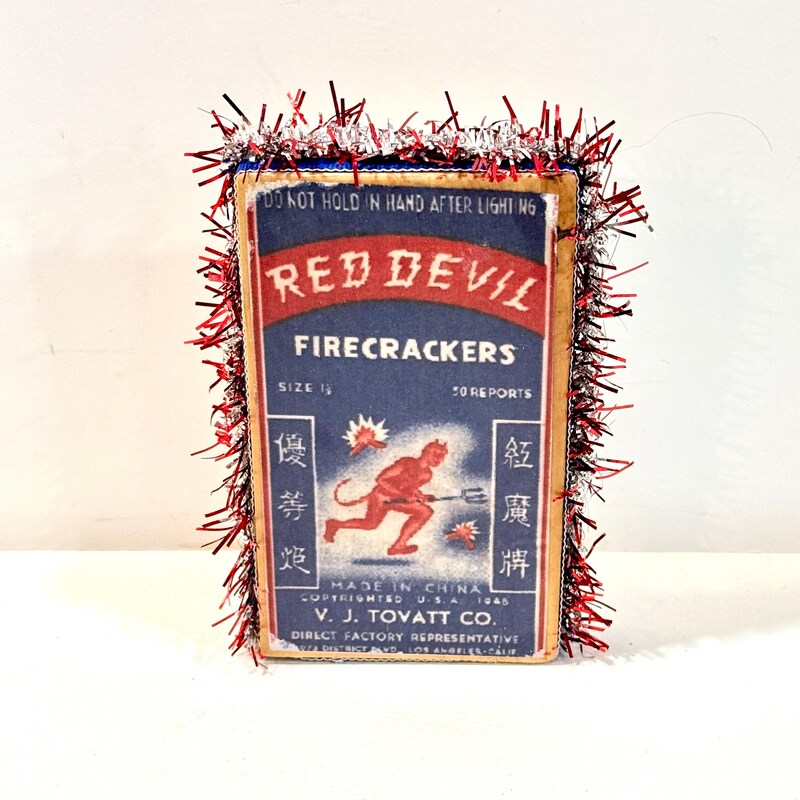 Vintage Firecracker - Etsy