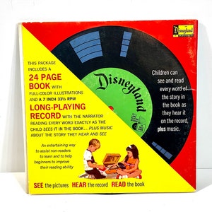 Read Along Record, Little Red Hen, Disneyland Record, 24 Pages, 33 RPM ...