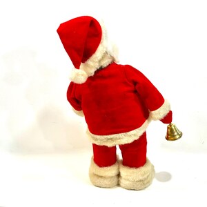 Vintage Santa Doll, Santa Claus, Battery Operated, Eyes Light Up, Santa ...