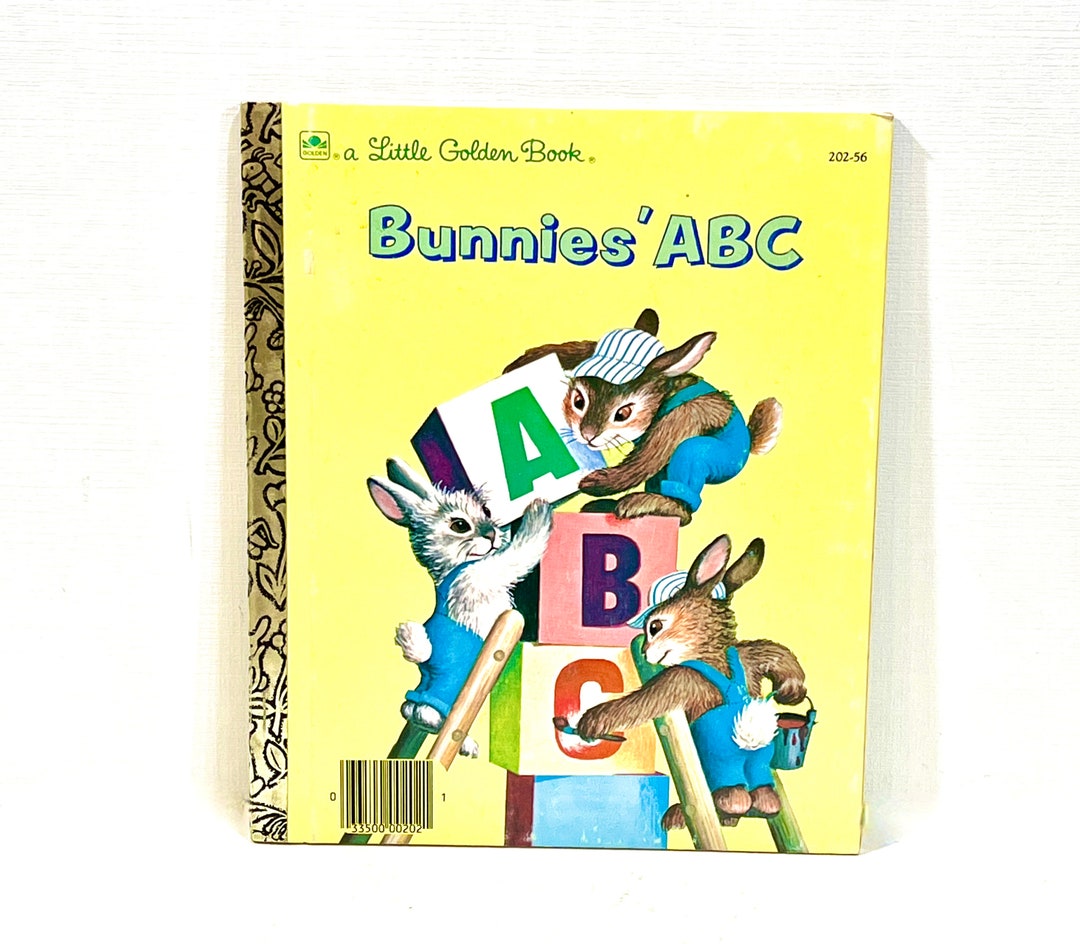 Vintage Little Golden Book, Bunnies' ABC, Illustrated by Garth Williams ...