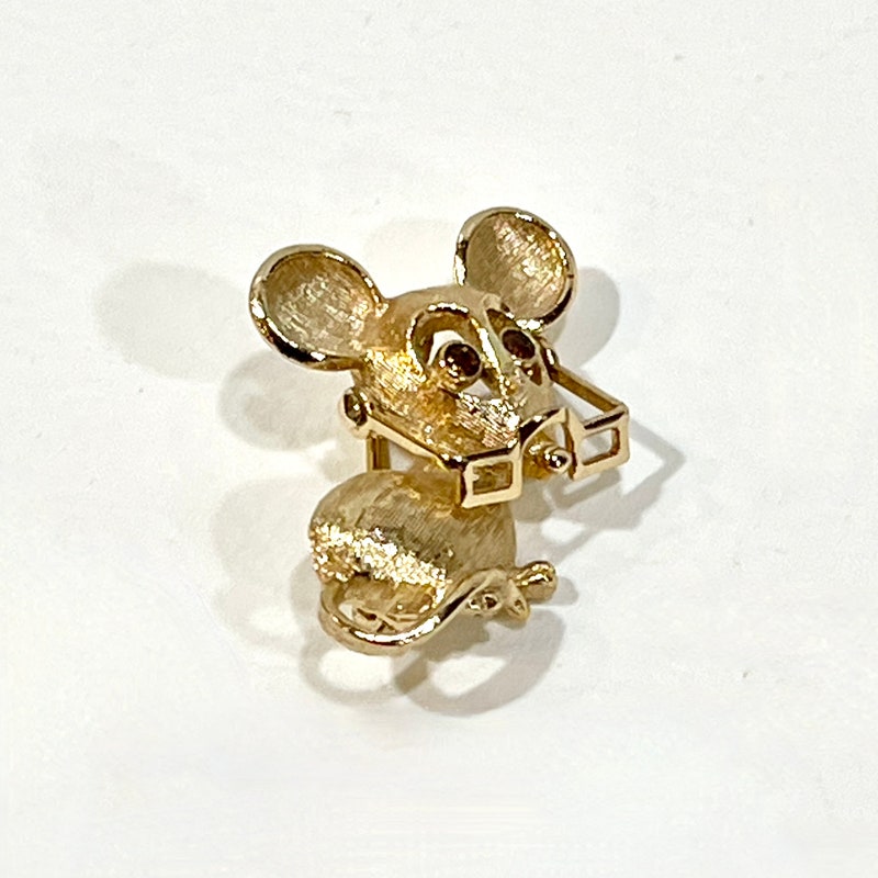 Vintage Mouse Pin - Etsy