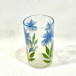 Vintage Kitchen,swanky Swig, Blue Cornflower Glass, Hazel Atlas, Blue ...