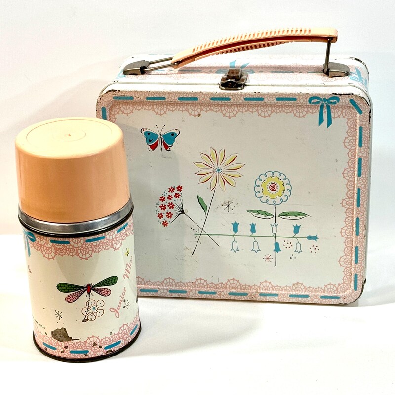 1950s Lunch Box - Etsy