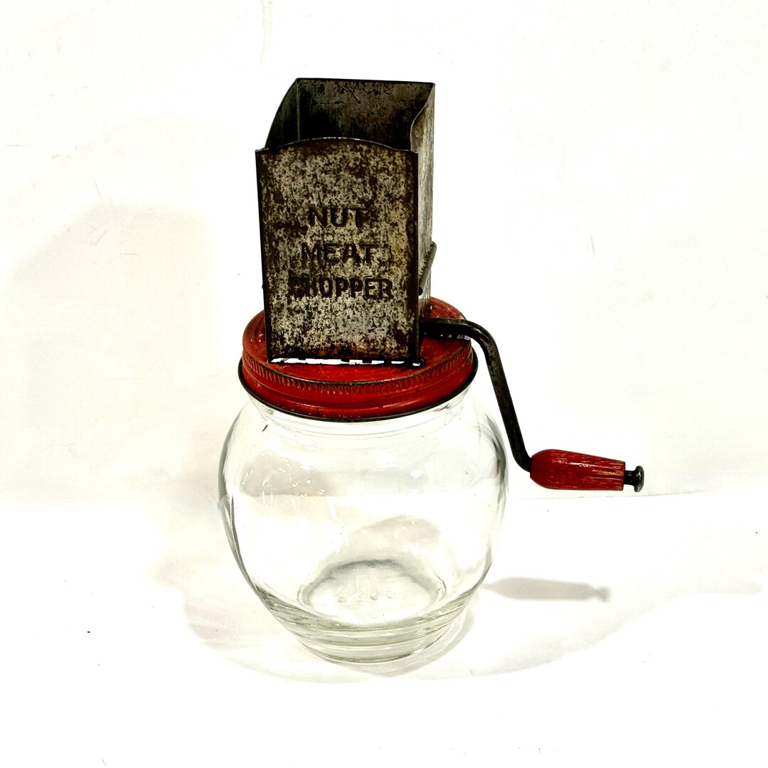 Vintage Kitchen, Nut Grinder, Anchor Hocking, Mid Century 1940s ...