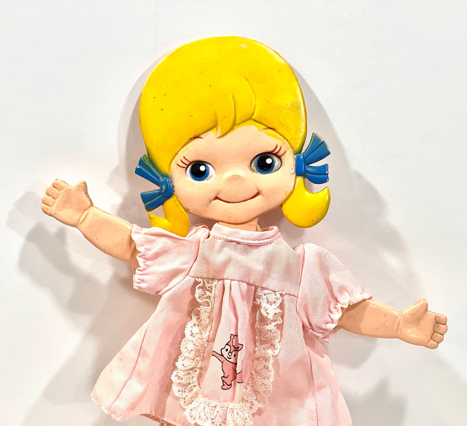 Vintage Doll Skinny Jinny Flat Doll Folding Doll Durham - Etsy