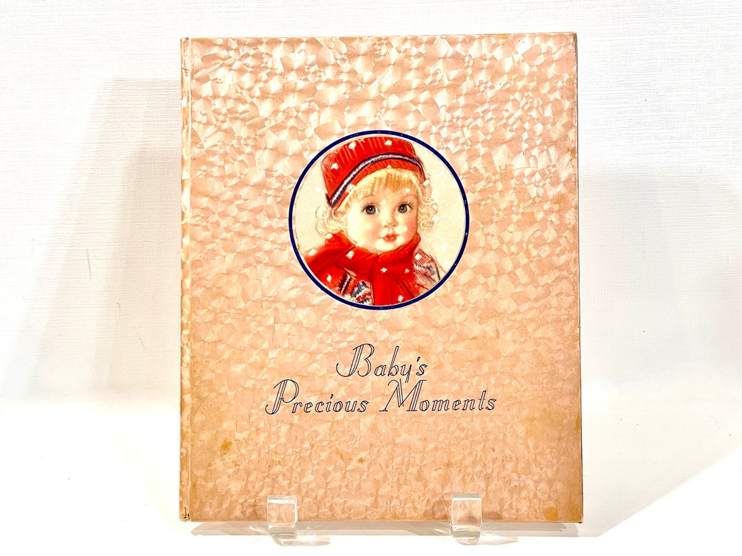 1930s Baby Book, Precious Moments, Memory Book, Unused, Keepsake Book ...