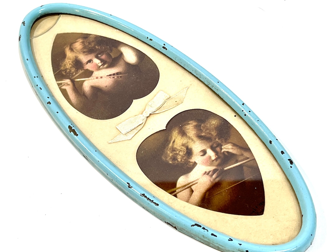 Antique 1910 Cupid With Arrow, Sepia Prints, Cupid Asleep and Cupid ...