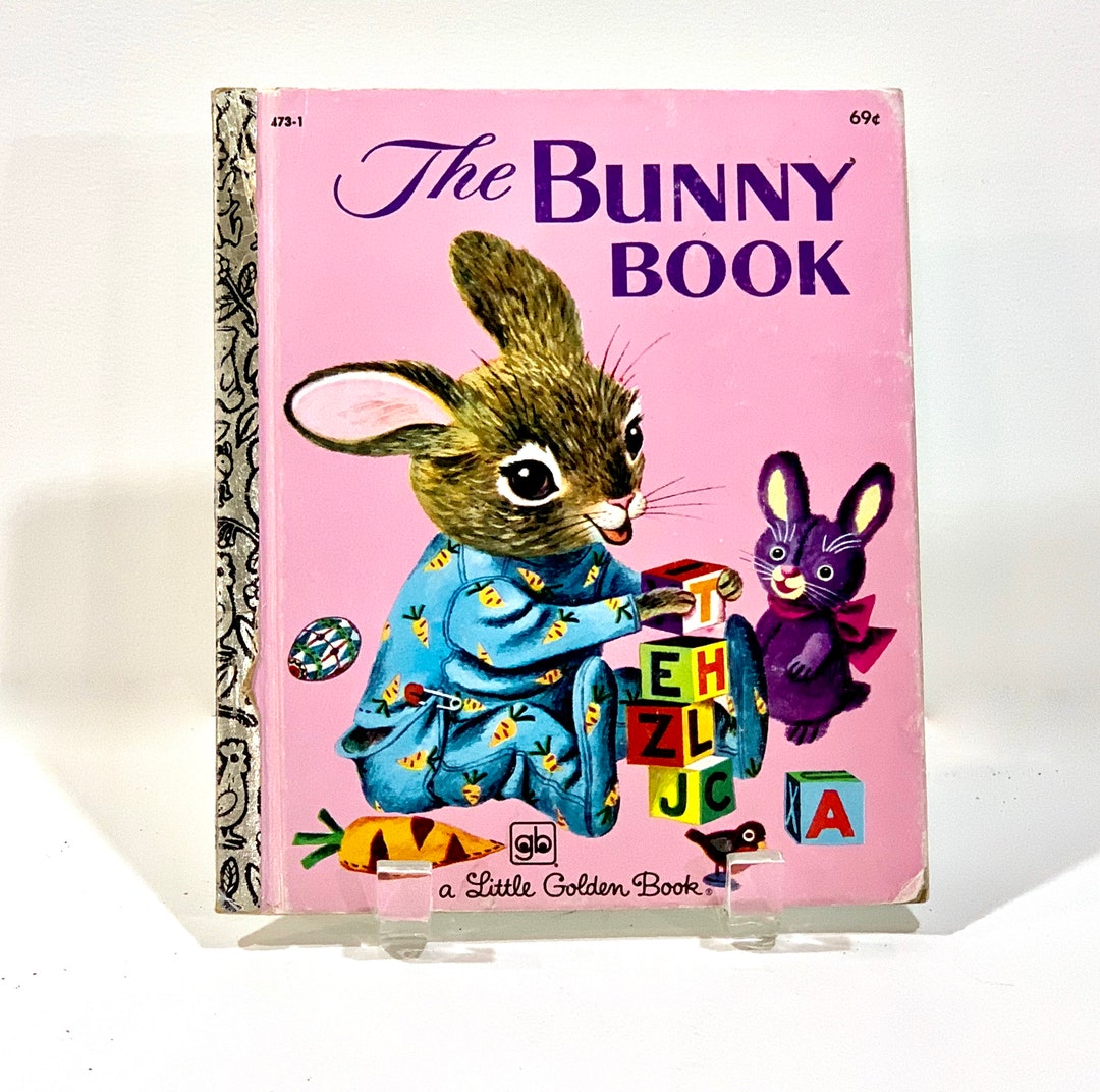 Vintage Storybook, the Bunny Book, Little Golden Book,patsy Scarry ...