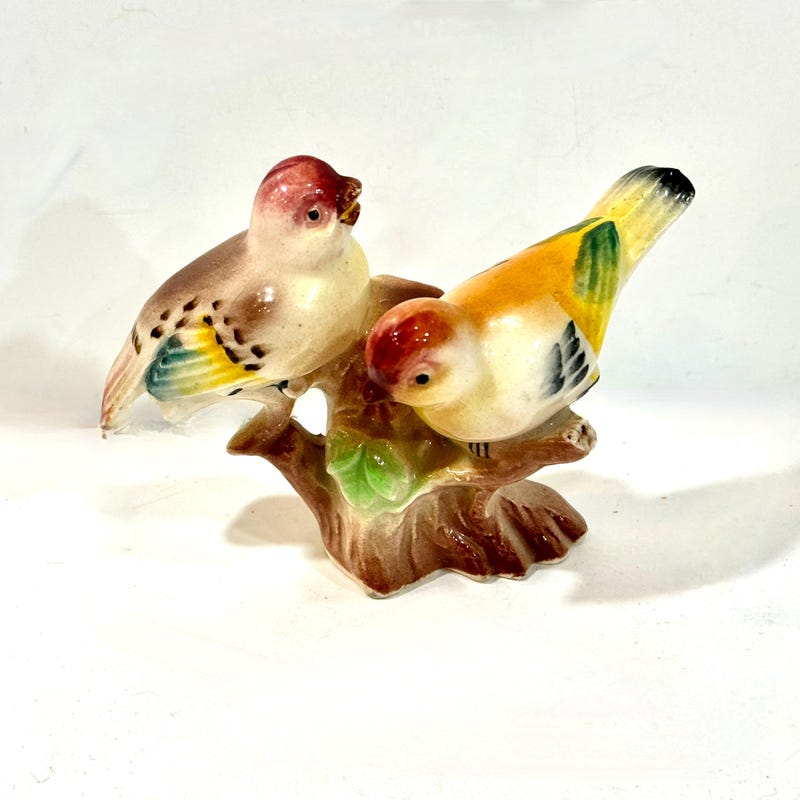 Painted Ceramic Bird - Etsy