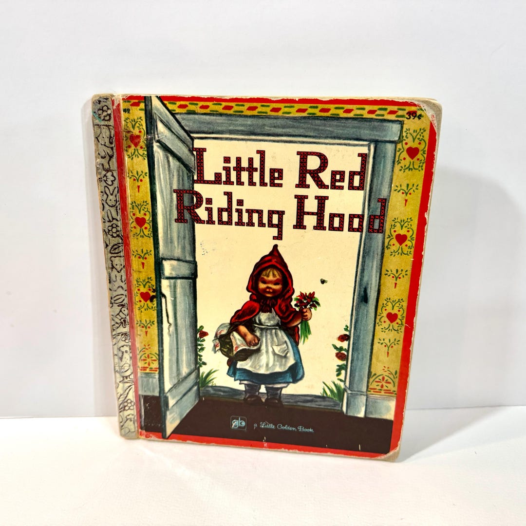 Rare Storybook, Little Red Riding Hood, Little Golden Book, 1948 ...
