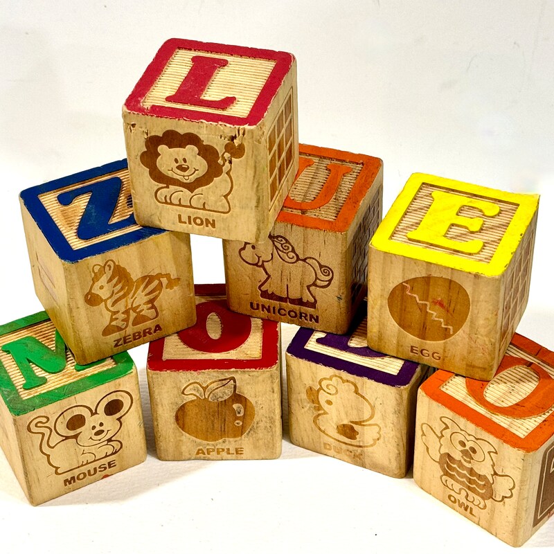 Abc Blocks - Etsy