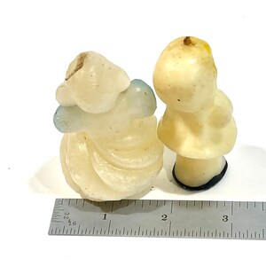 Vintage Christmas, Angel Candles Set of 2, Unburned Wicks, Gurley ...