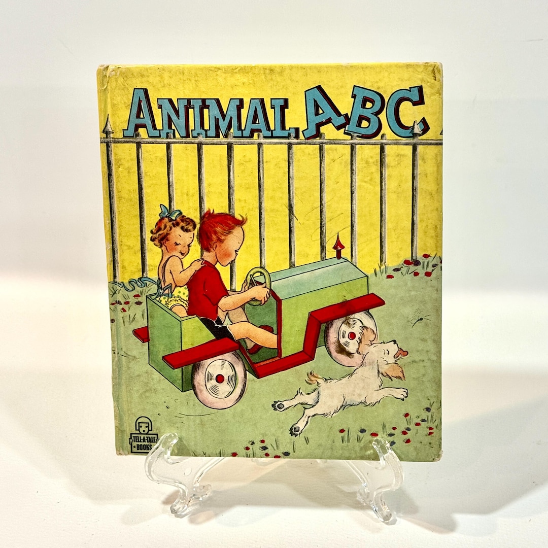 Vintage Animal ABC Storybook: 1949 First Edition, Whitman Publishing - Etsy