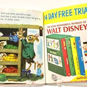 Vintage Storybook, the Bunny Book, Little Golden Book,patsy Scarry ...