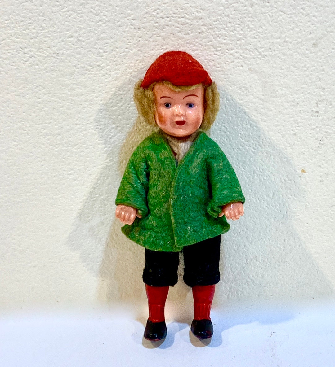 Vintage Edi Doll, Plastic Boy Doll, Made in Germany, Erich Dittmann ...