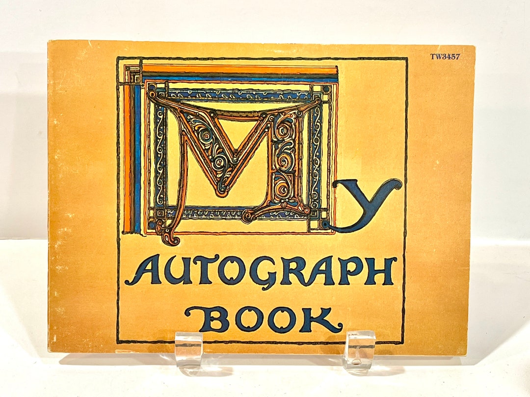 Vintage Autograph Book, Julie Frankel, My Autograph Book, Scholastic ...