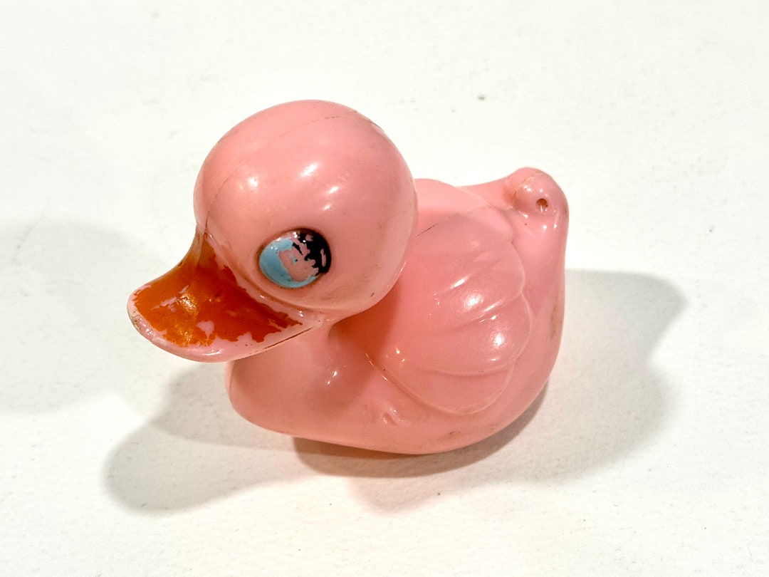 Vintage Toy, Pink Duck, Skipper Plastic Duck, Pat Pend,. Knickerbocker ...