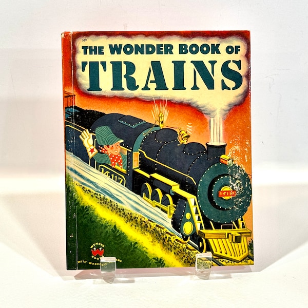 Train Book - Etsy