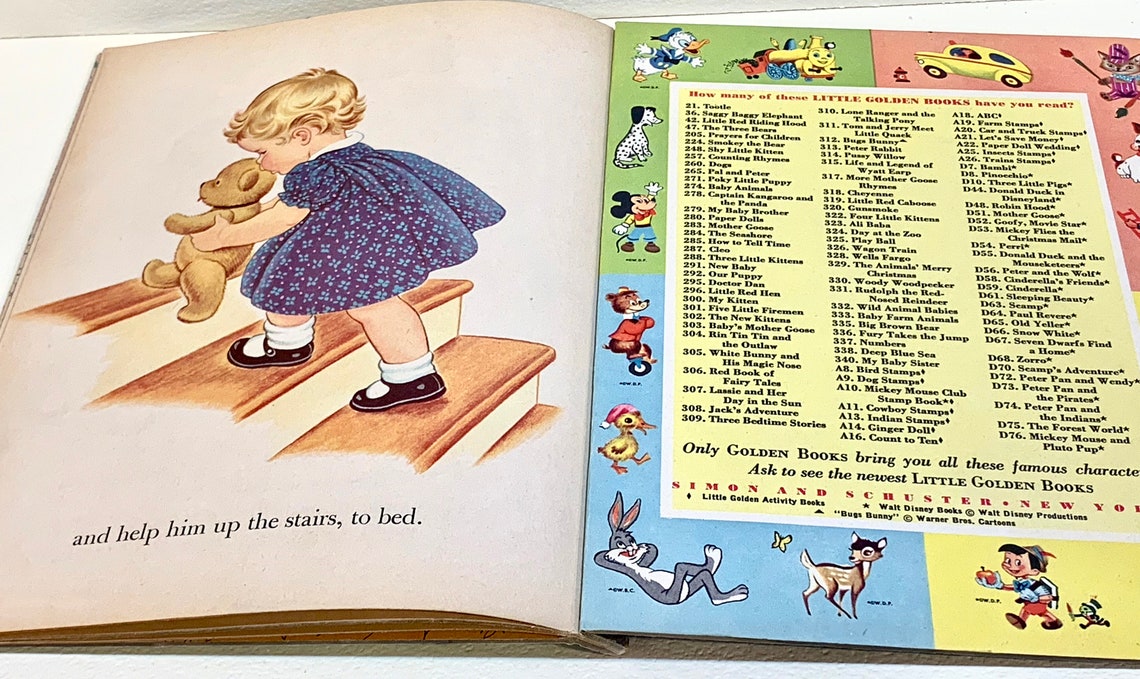 Vintage My Baby SisterLittle Golden Book First Edition A | Etsy