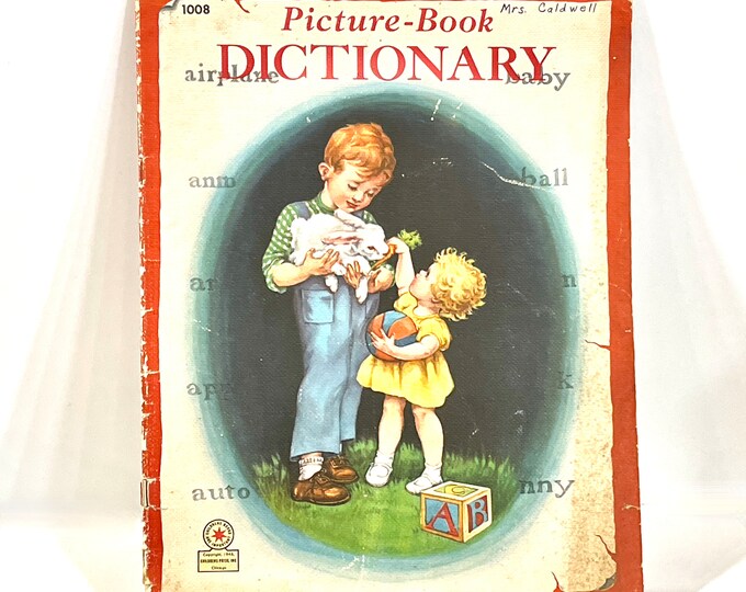 Children's Dictionary, Picture Book Dictionary, Color Pictures. Mid ...