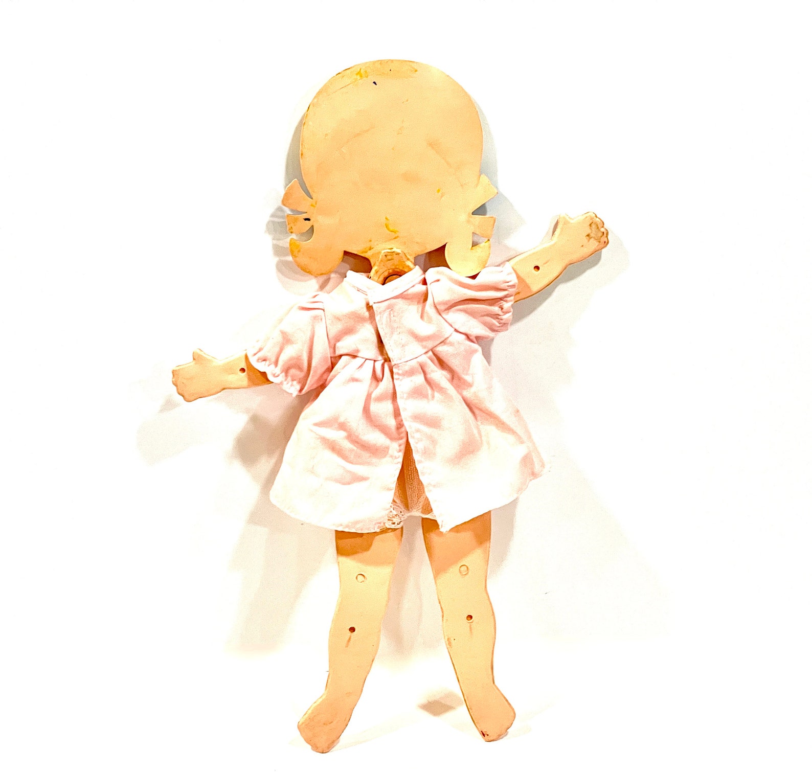 Vintage Doll Skinny Jinny Flat Doll Folding Doll Durham - Etsy