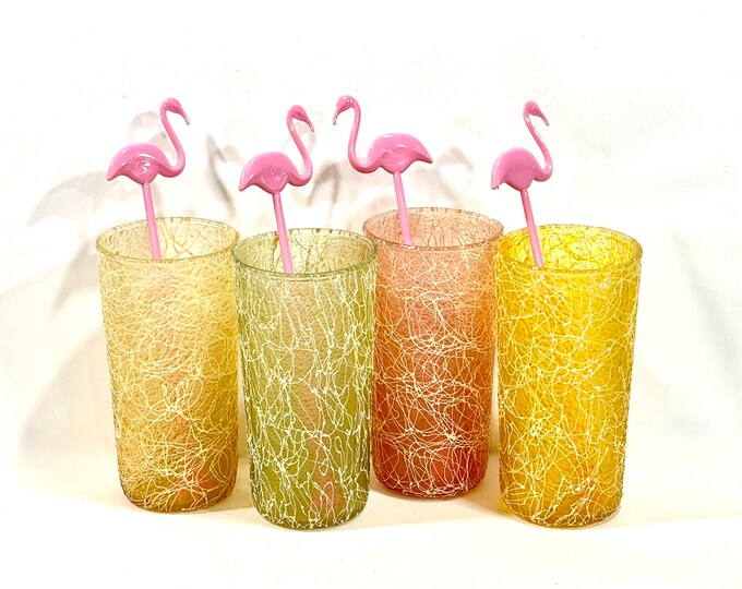 Vintage Tumblers, Spaghetti String, Color Craft, Shat-r-pruf, String ...