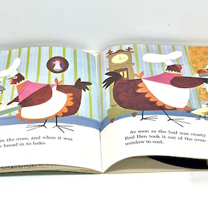 Read Along Record, Little Red Hen, Disneyland Record, 24 Pages, 33 RPM ...